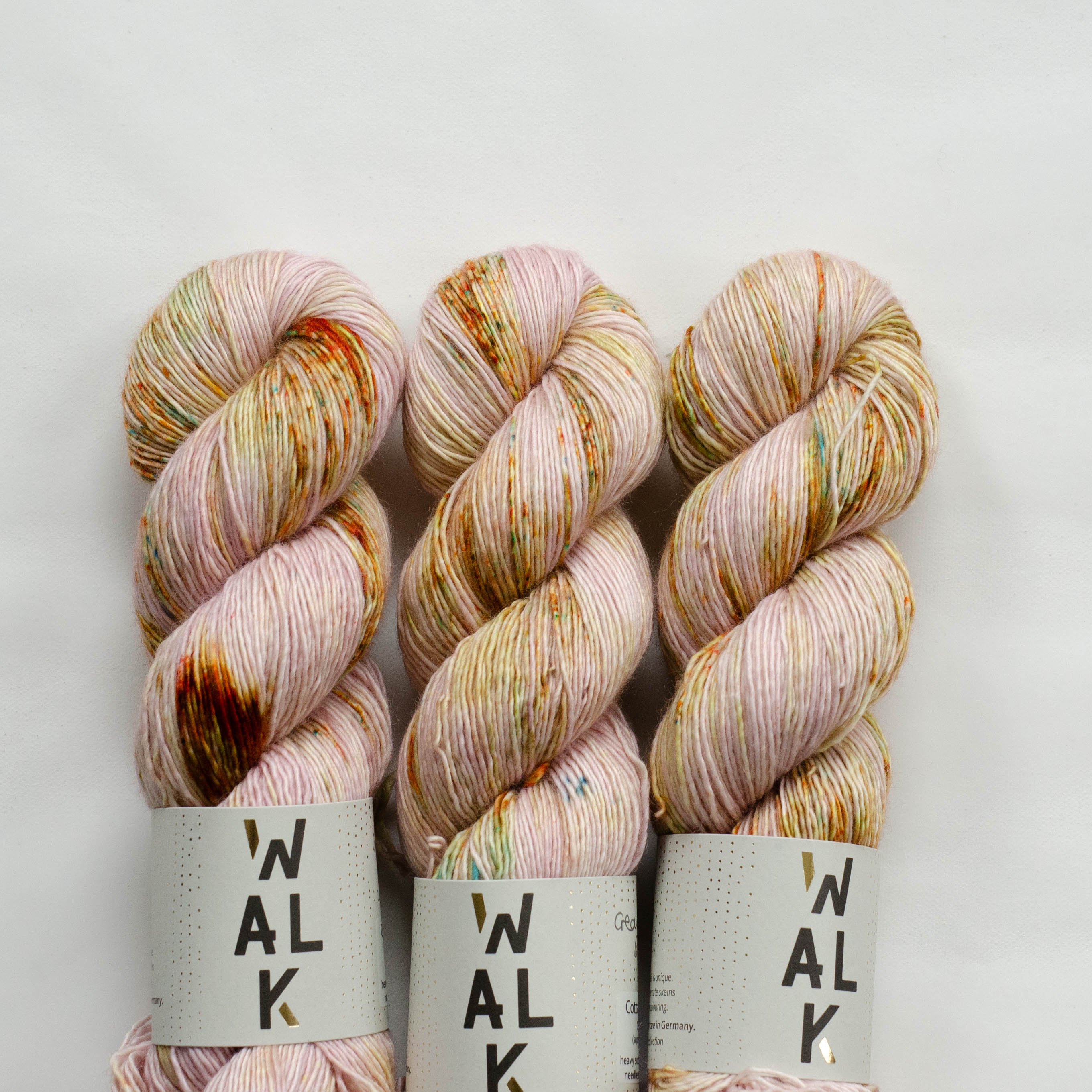 Walk Collection luxury yarns hand dyed in Germany