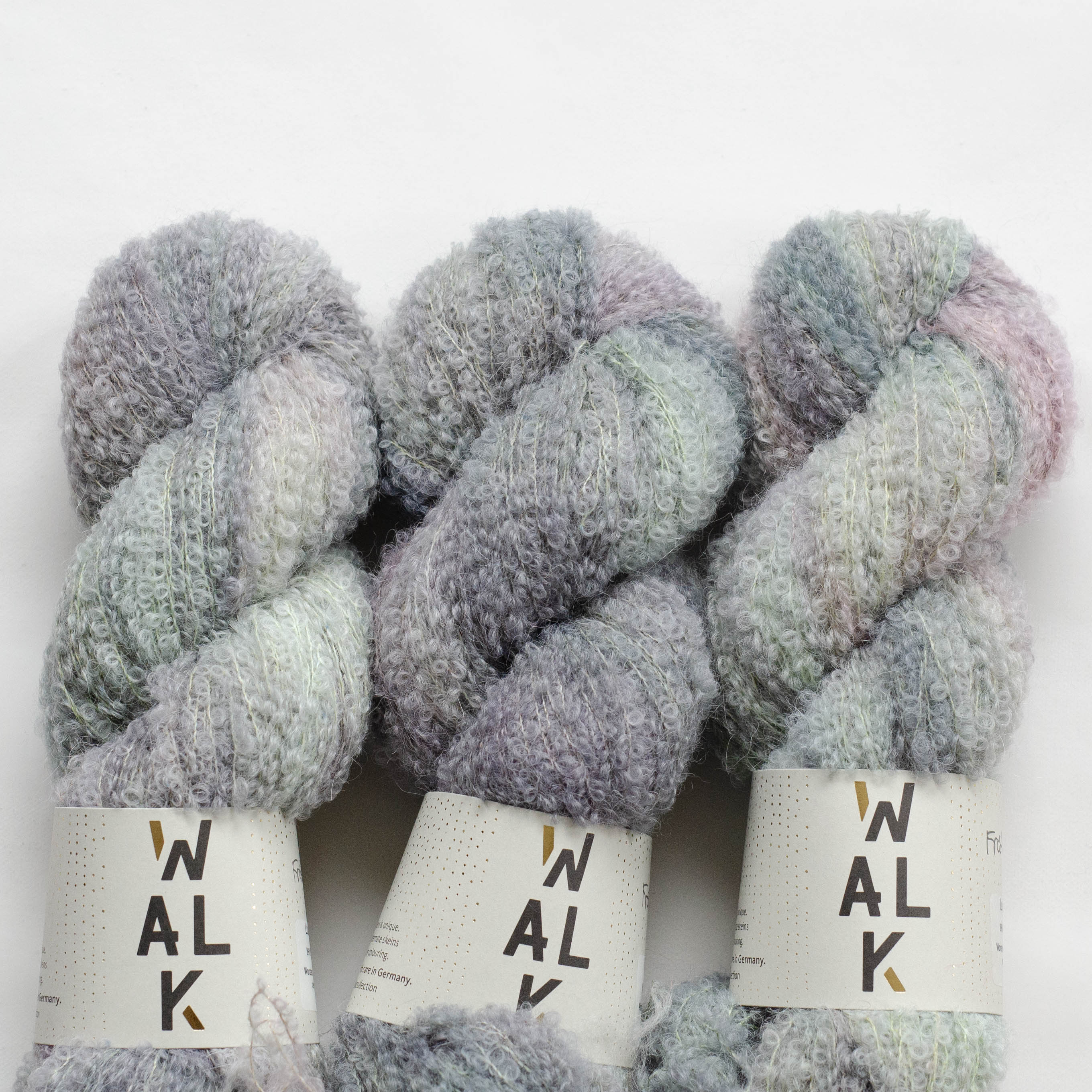 Loopy Alpaca "Frosted Moss" - ready to ship colors – Walk Collection
