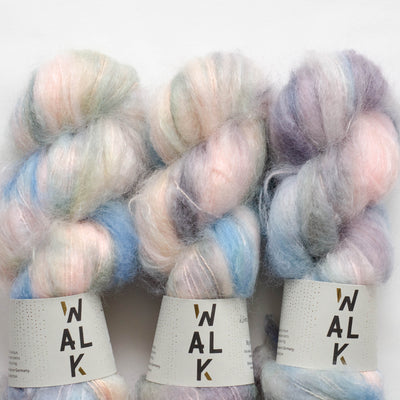 Walk Collection luxury yarns hand dyed in Germany
