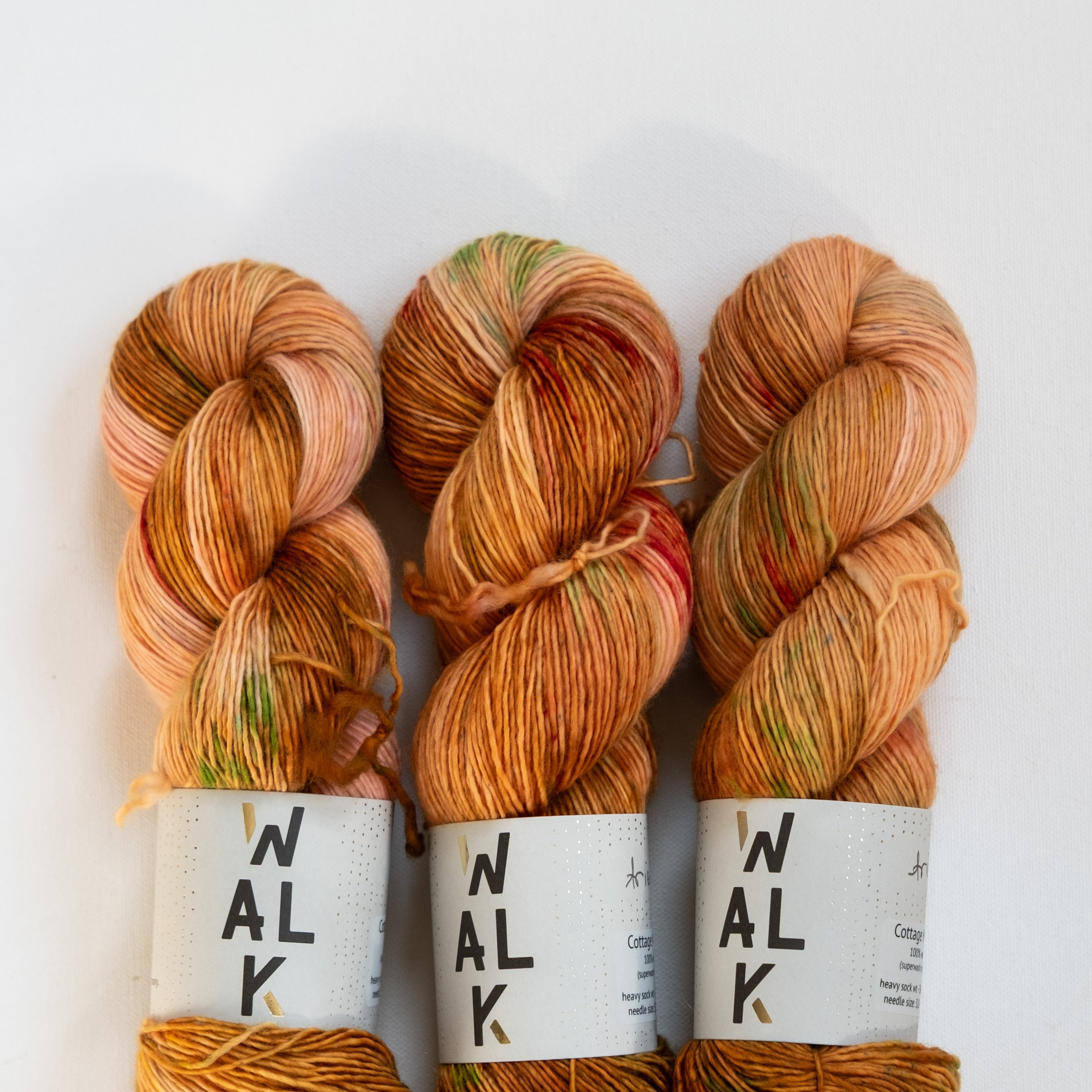 Walk Collection luxury yarns hand dyed in Germany