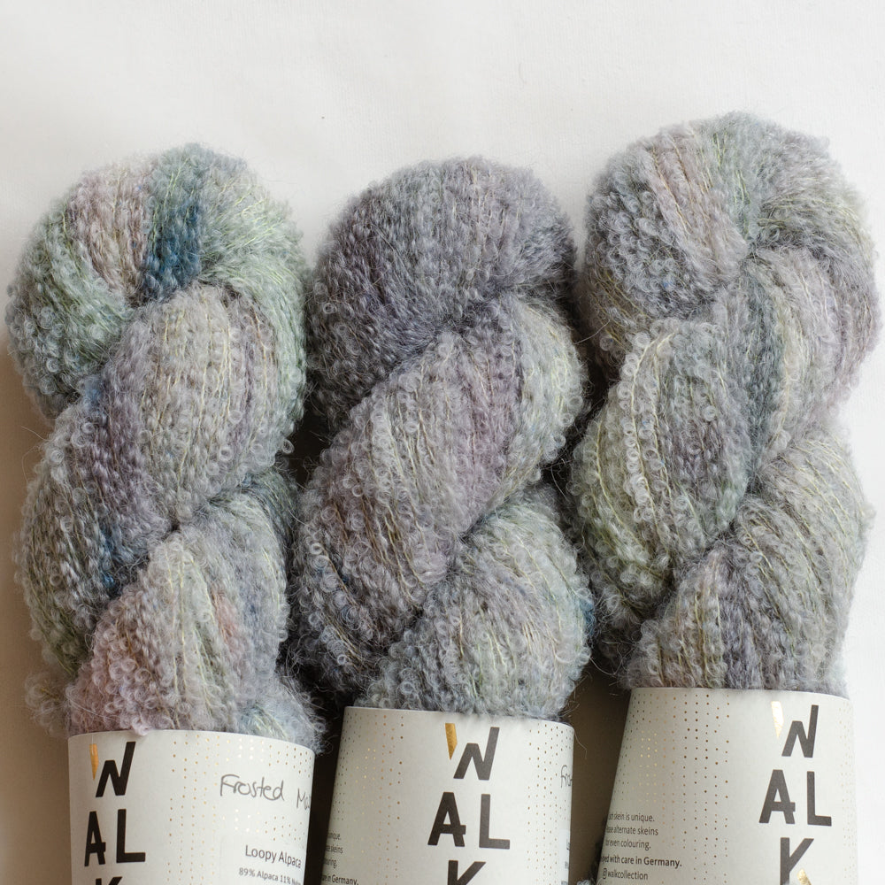 Loopy Alpaca "Frosted Moss" - ready to ship colors – Walk Collection ...