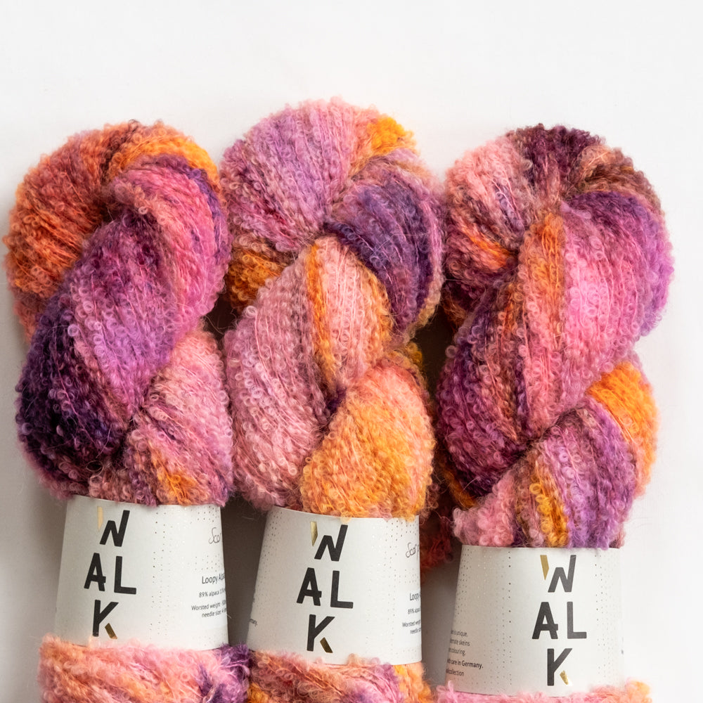 Walk Collection luxury yarns hand dyed in Germany
