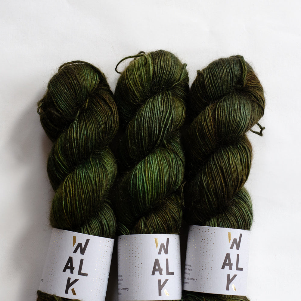 Walk Collection luxury yarns hand dyed in Germany