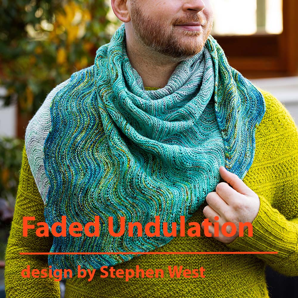 GARNSET "Faded Undulation Shawl" – Walk Collection - Cathrin Walk GmbH ...